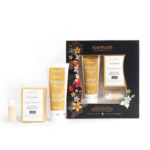 Invigorating Grapefruit Wellness Gift Set - Anxiety Gone